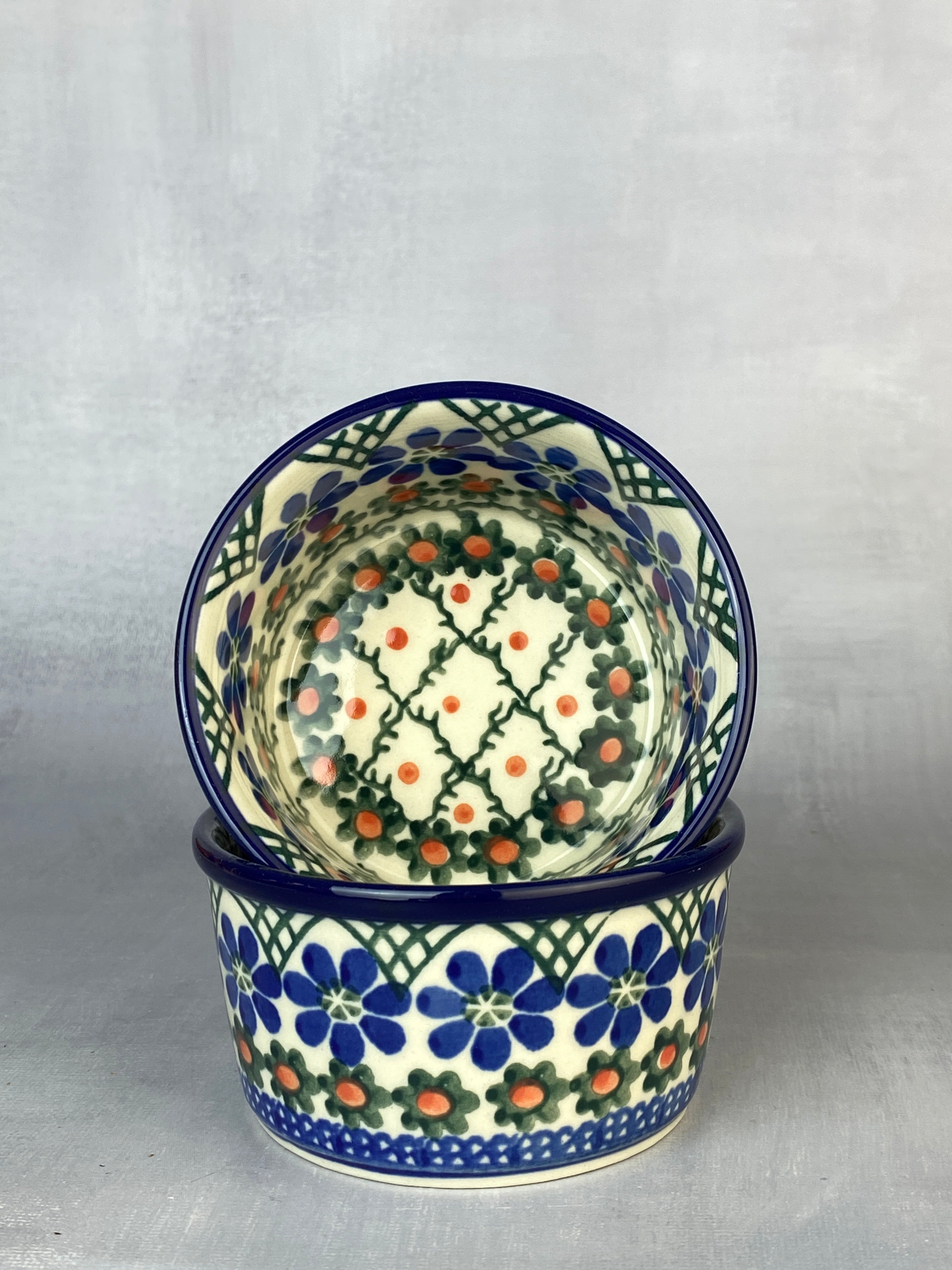 Ramekin - Shape 409 - Pattern 854A – Polish Pottery Westlake