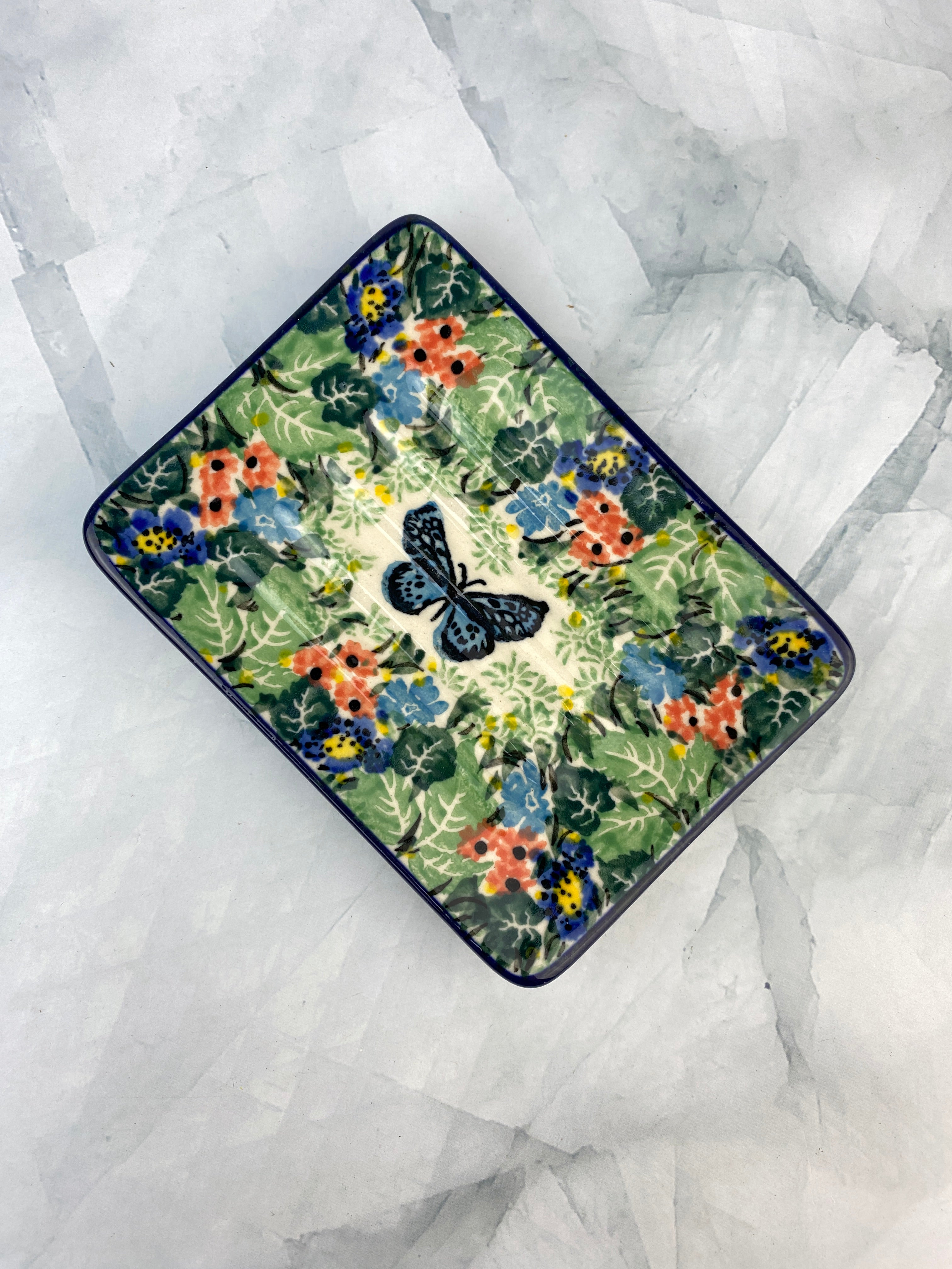 Unikat Soap Plate- Shape A97 - Pattern U4553 – Polish Pottery Westlake