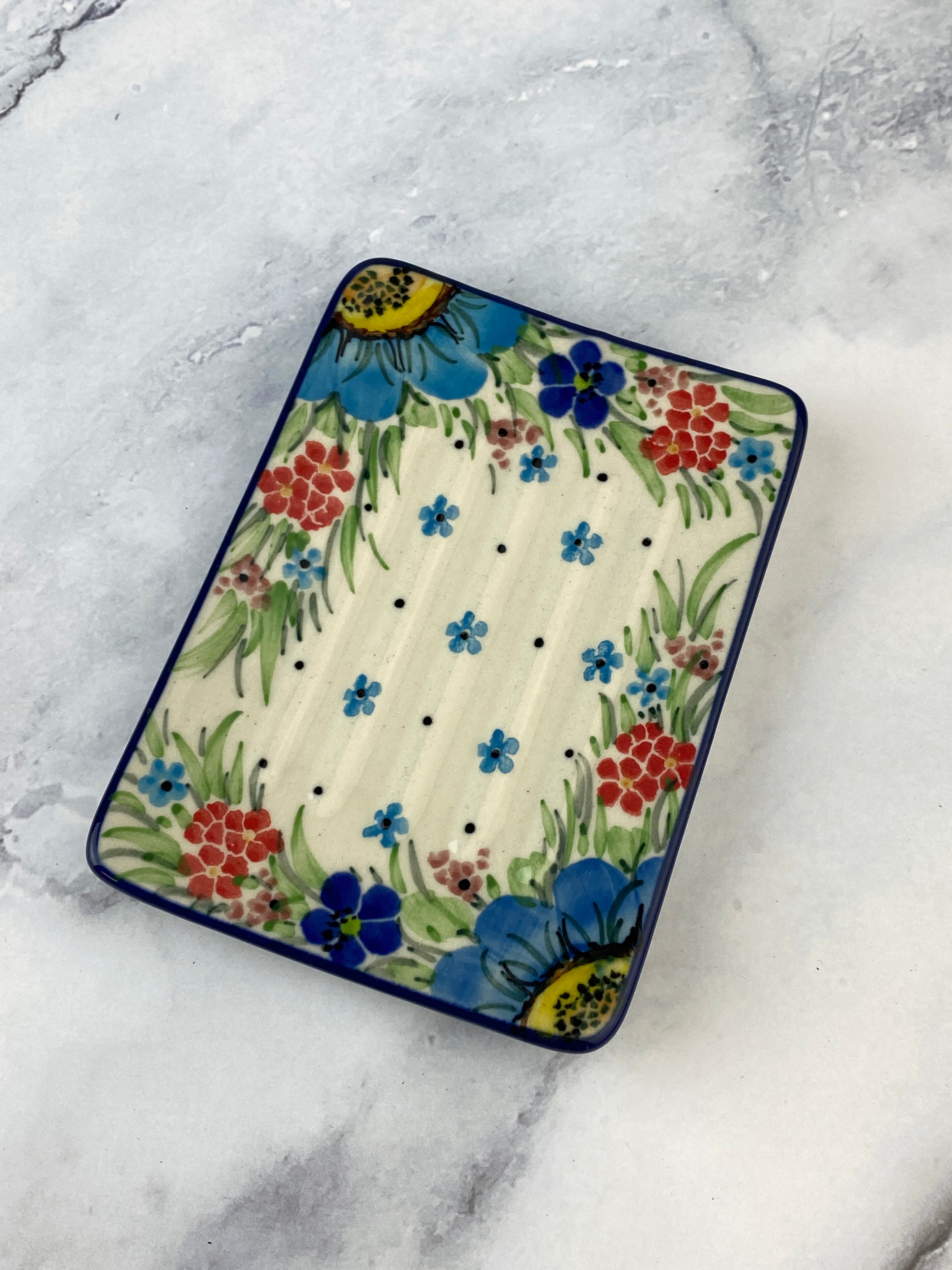 Unikat Soap Plate- Shape A97 - Pattern U5157 – Polish Pottery Westlake