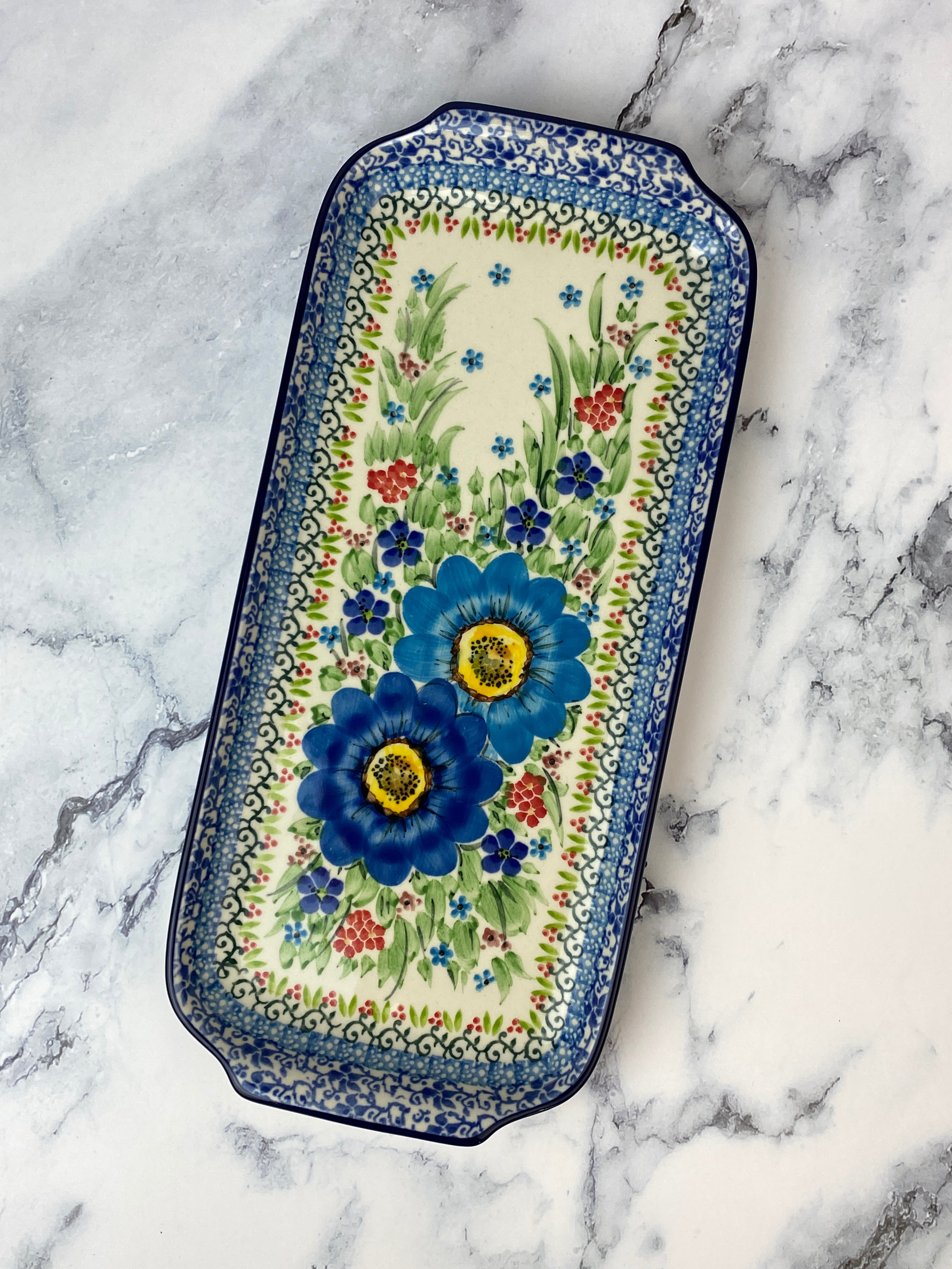 Unikat Bread Tray - Shape 410 - Pattern U5157 – Polish Pottery Westlake