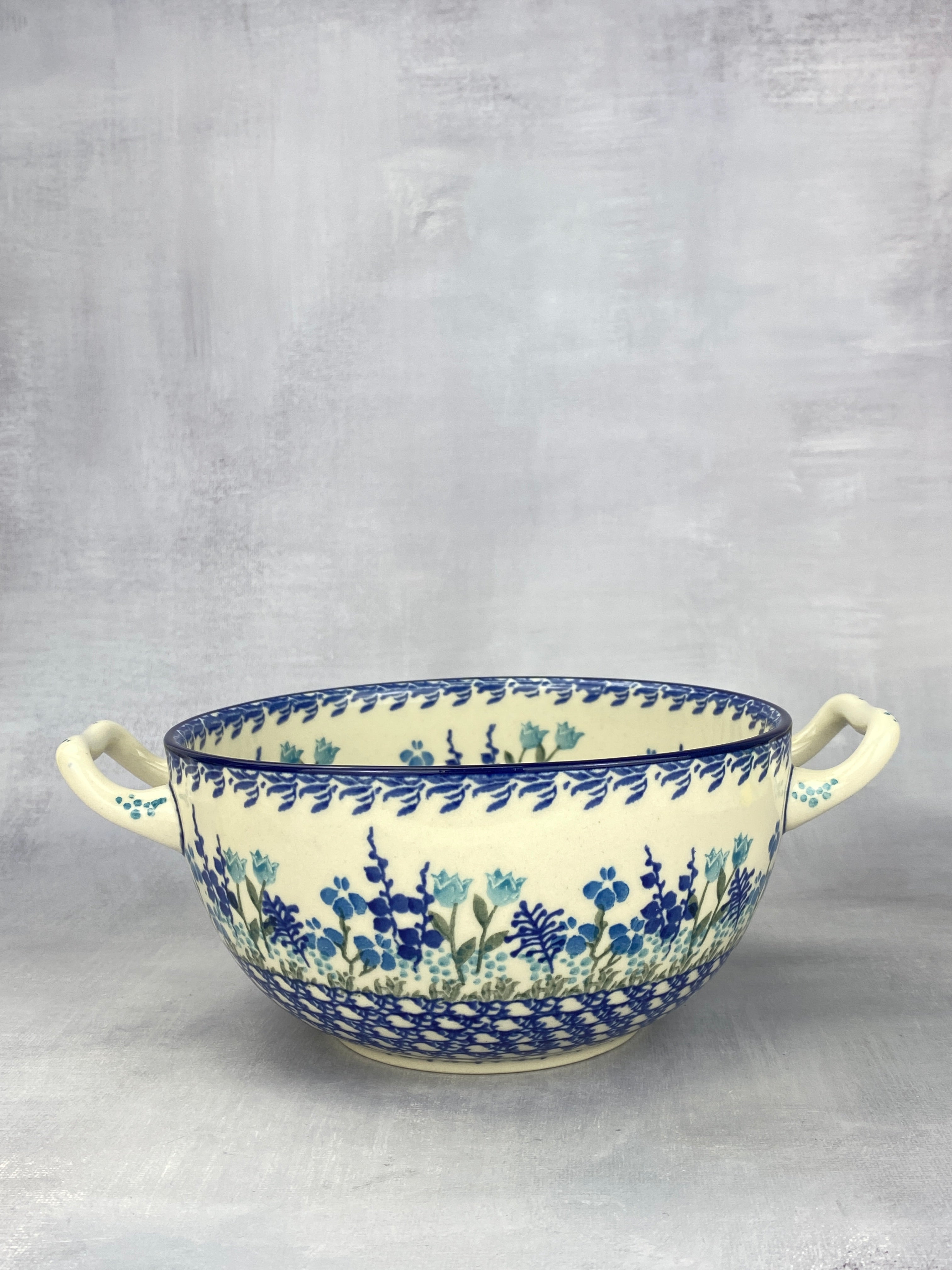 Open Handled Bowl - Shape D02 - Pattern 2898 – Polish Pottery Westlake