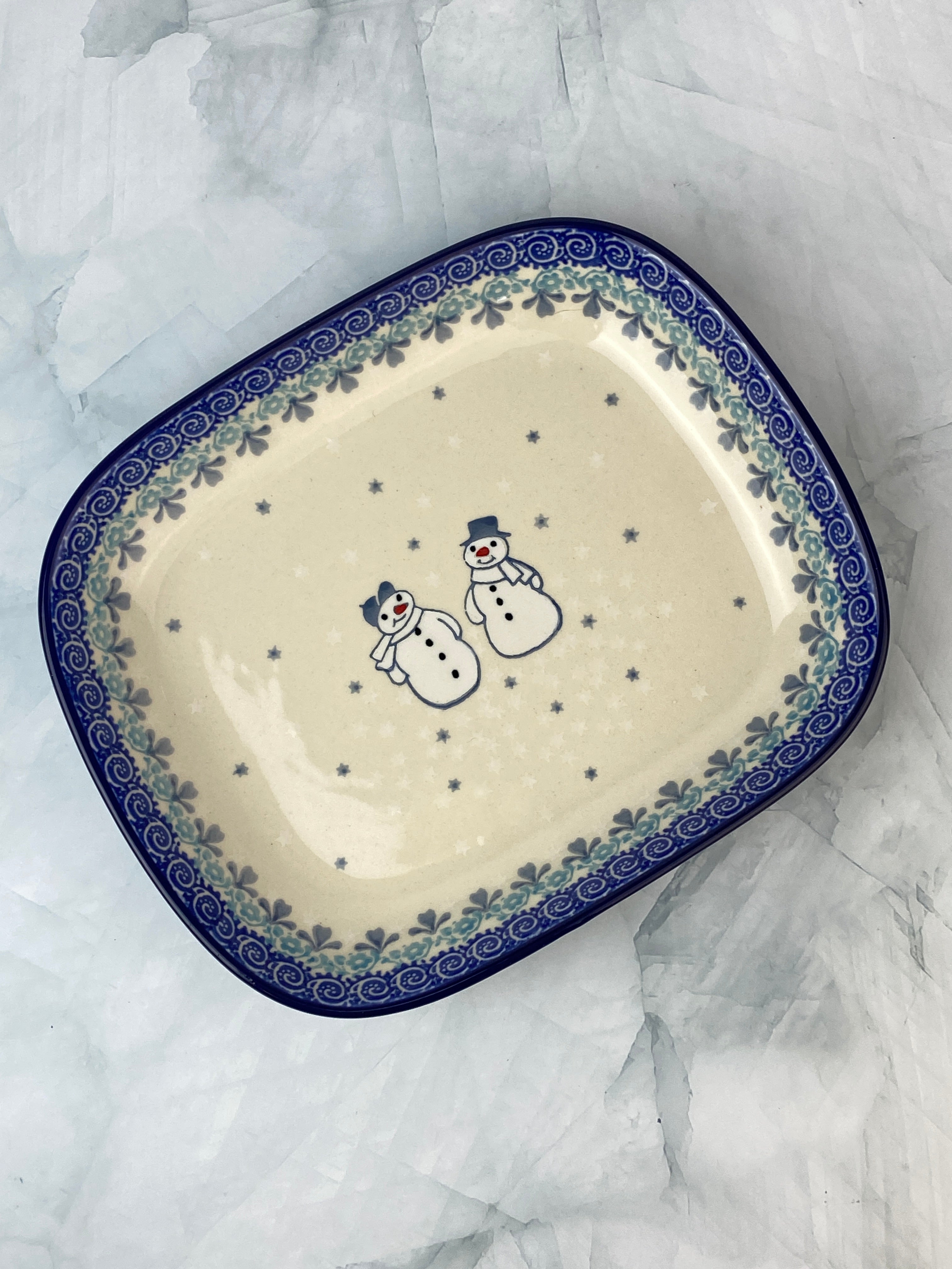 Rectangular Dish - Shape 159 - Pattern 2793 – Polish Pottery Westlake