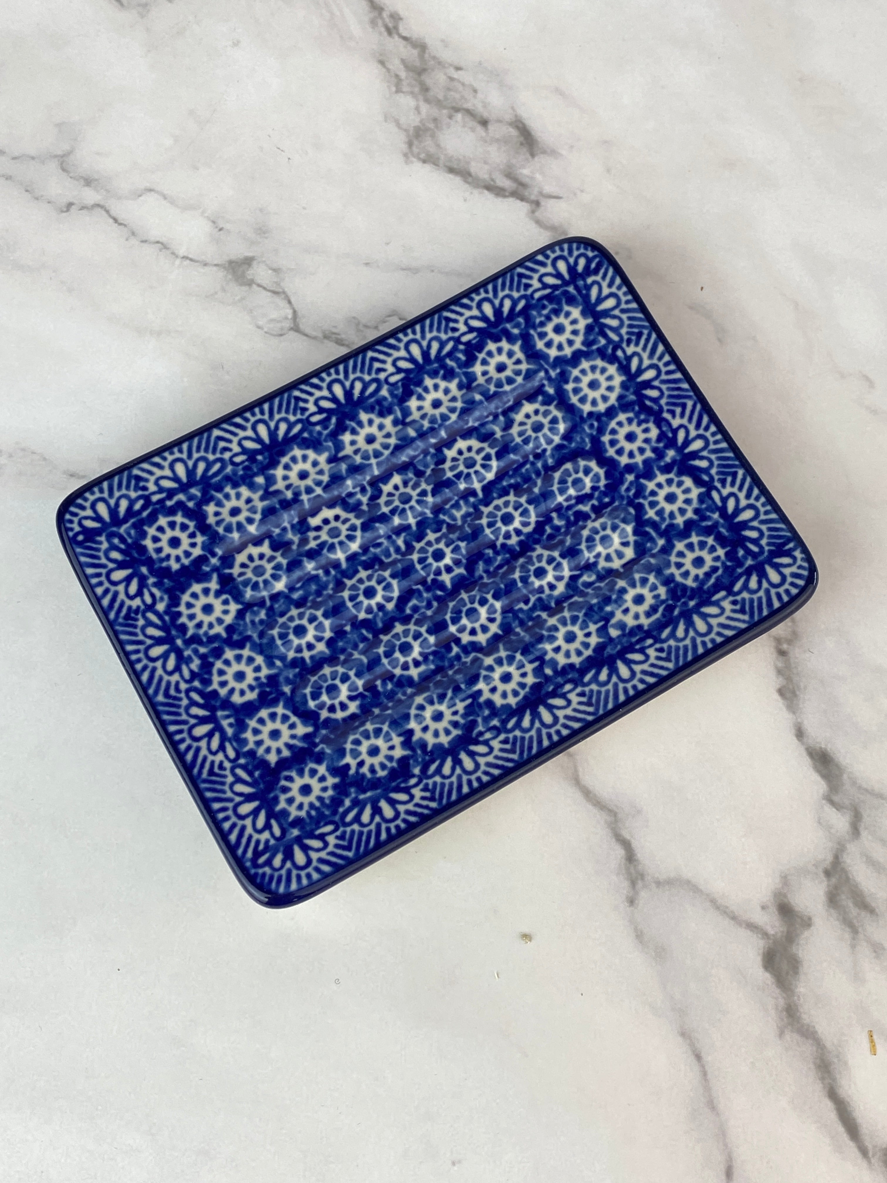 SALE Soap Plate- Shape A97 - Pattern 884 – Polish Pottery Westlake