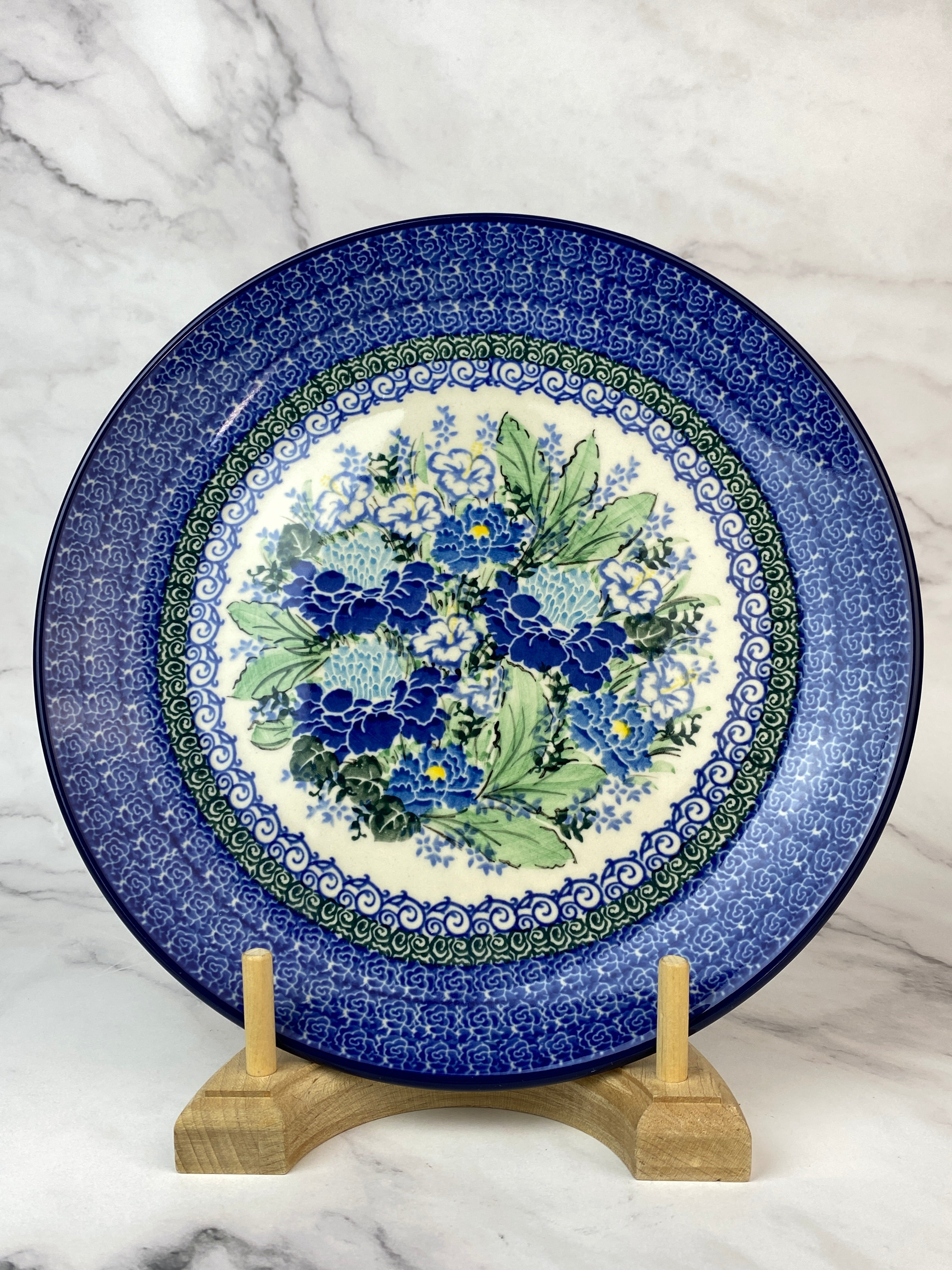 10" Unikat Dinner Plate - Shape 257 - Pattern U5138 – Polish Pottery ...