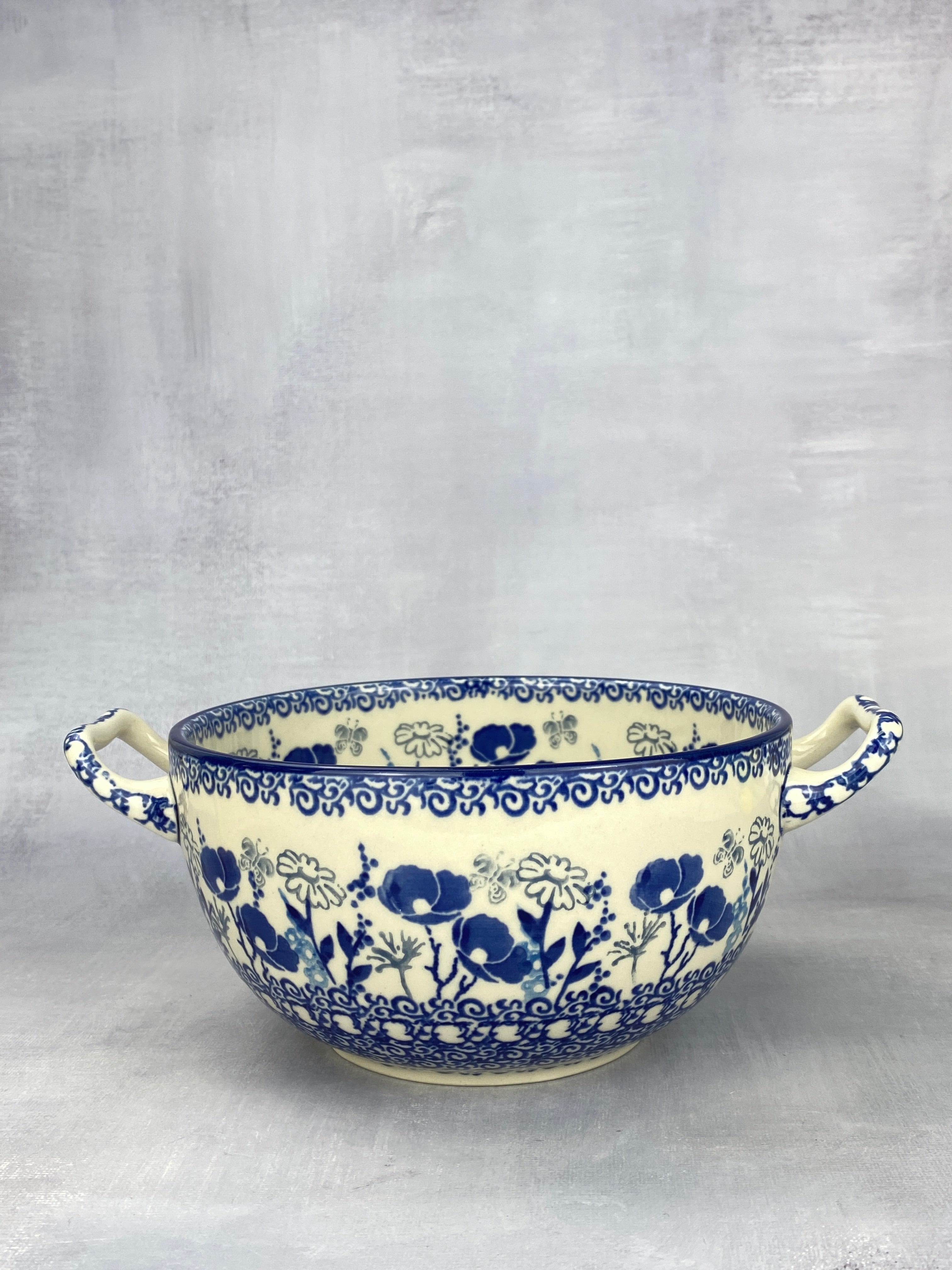Open Handled Bowl - Shape D02 - Pattern 2902 – Polish Pottery Westlake