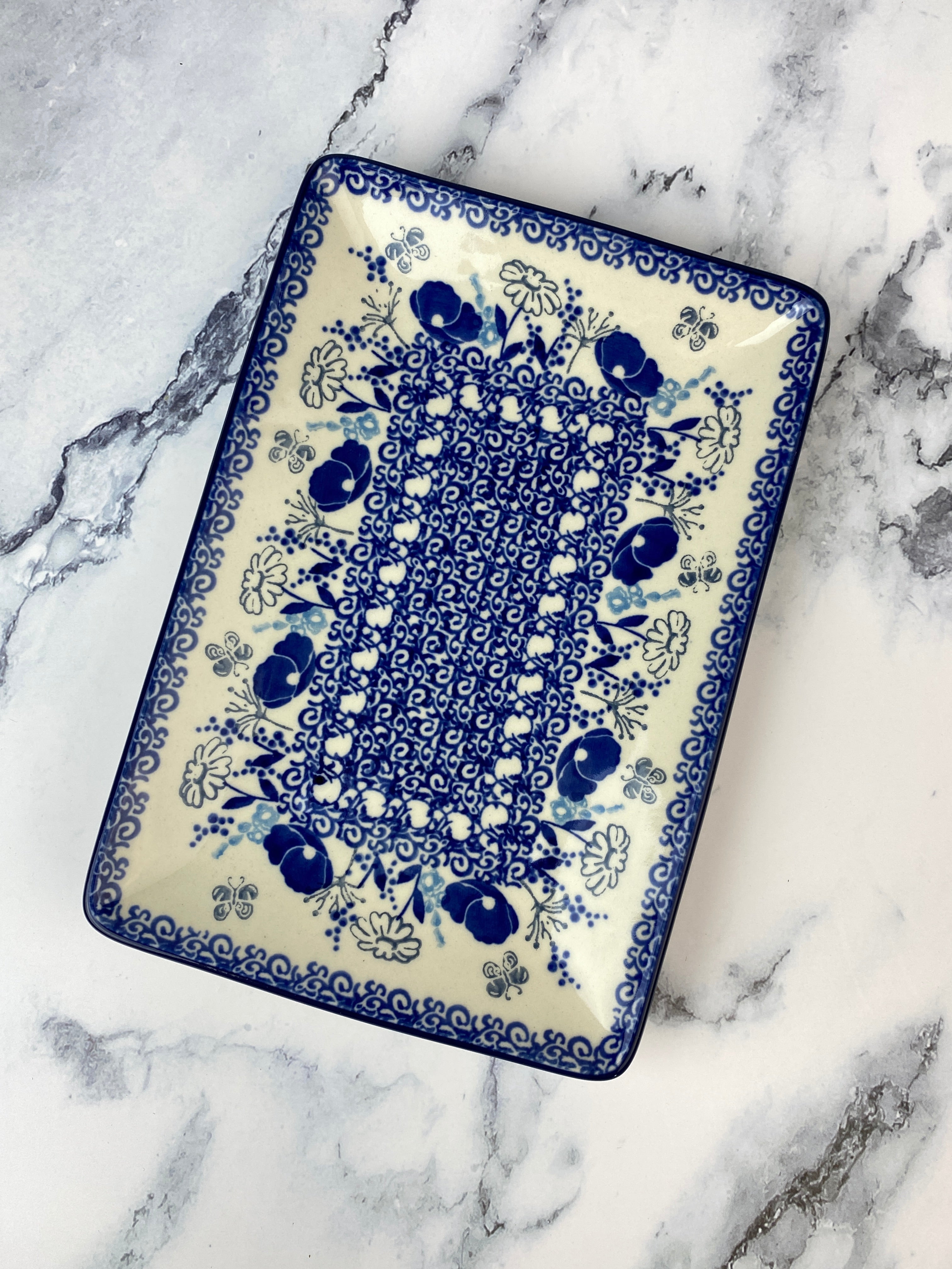 Tray - Shape C21 - Pattern 2902 – Polish Pottery Westlake