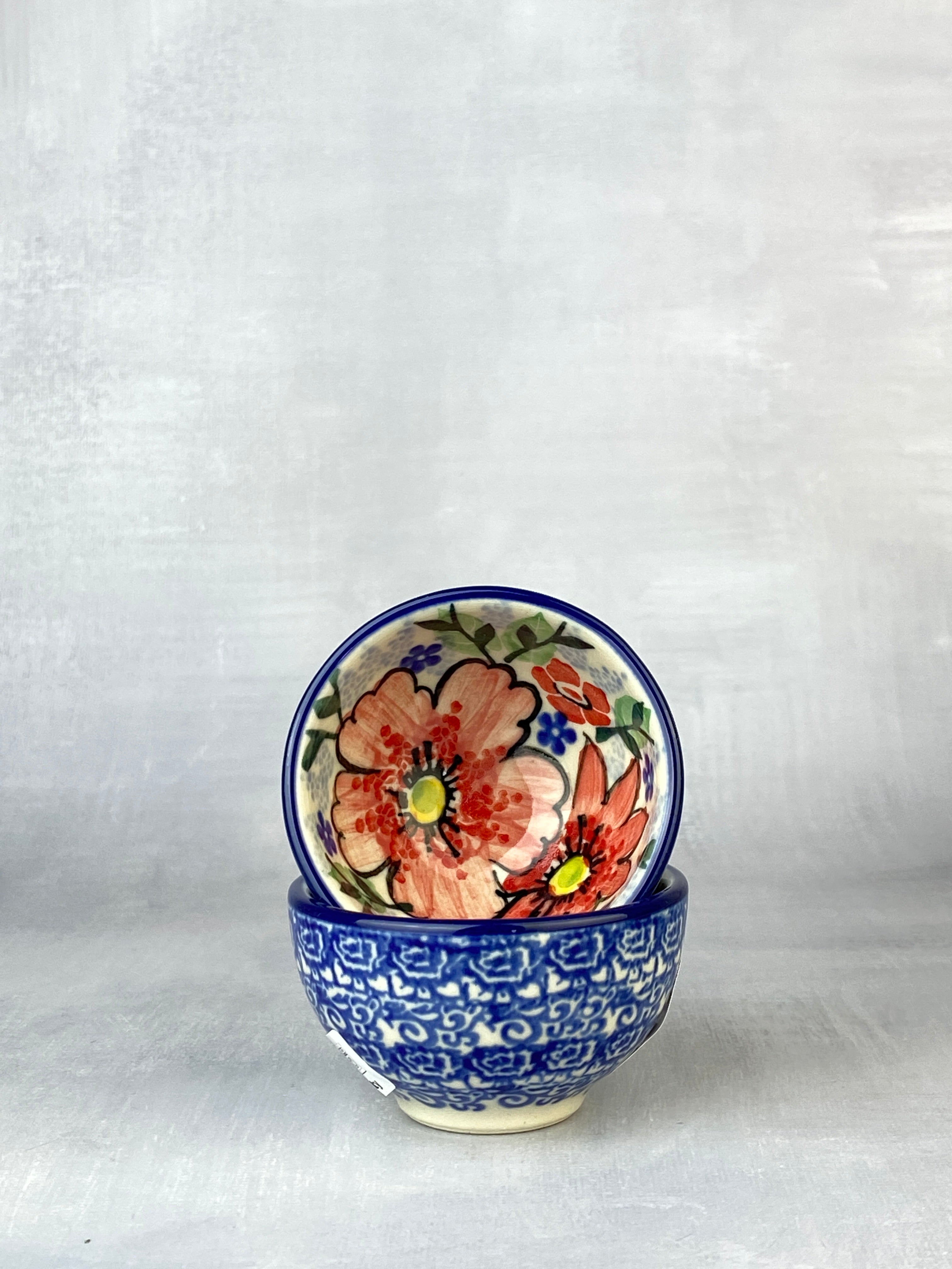 Mini Unikat Bowl - Shape D76 - Pattern U5137 – Polish Pottery Westlake