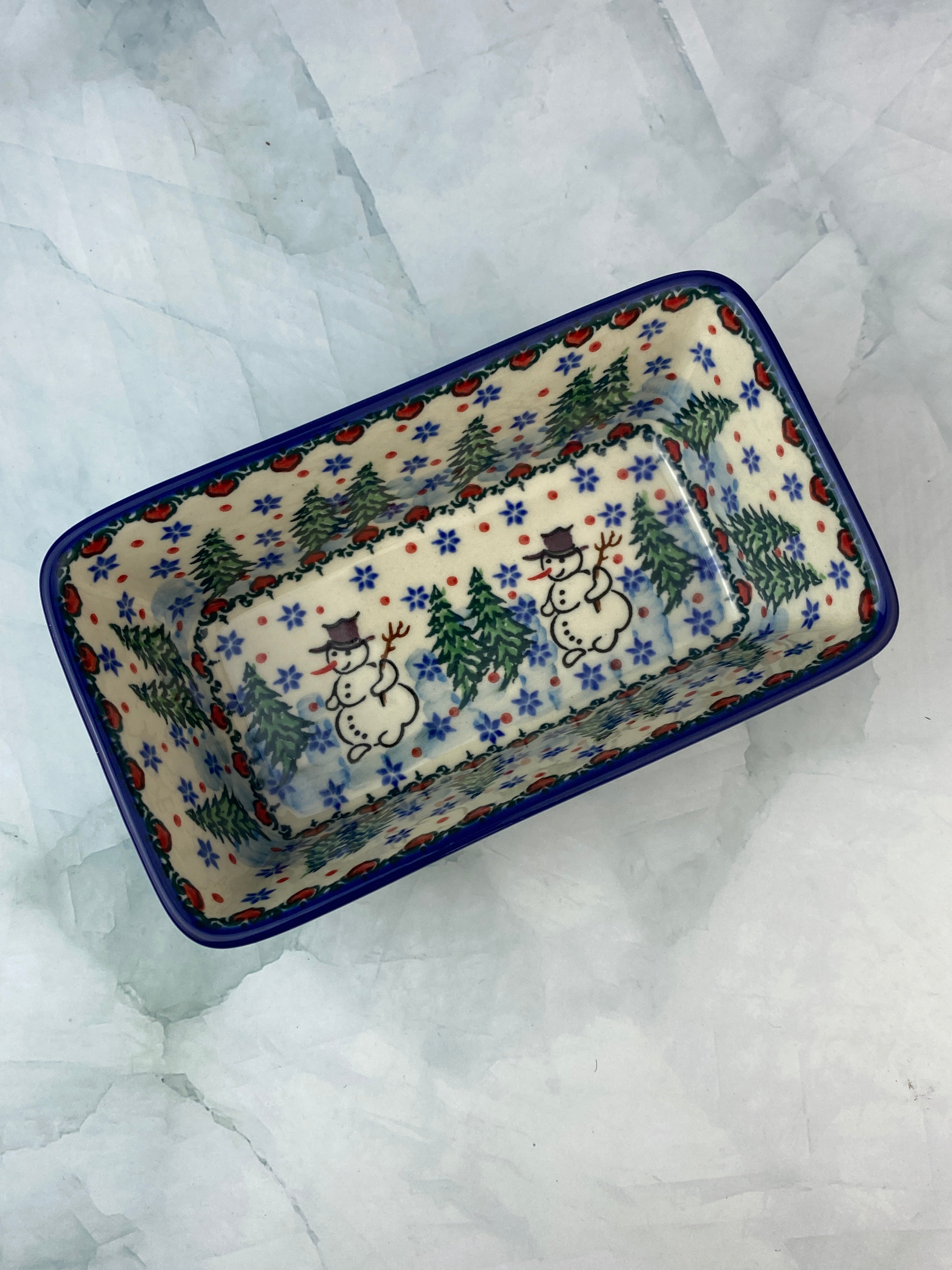 Unikat Mini Loaf Baker - Shape 238 - Pattern U4661 – Polish Pottery ...