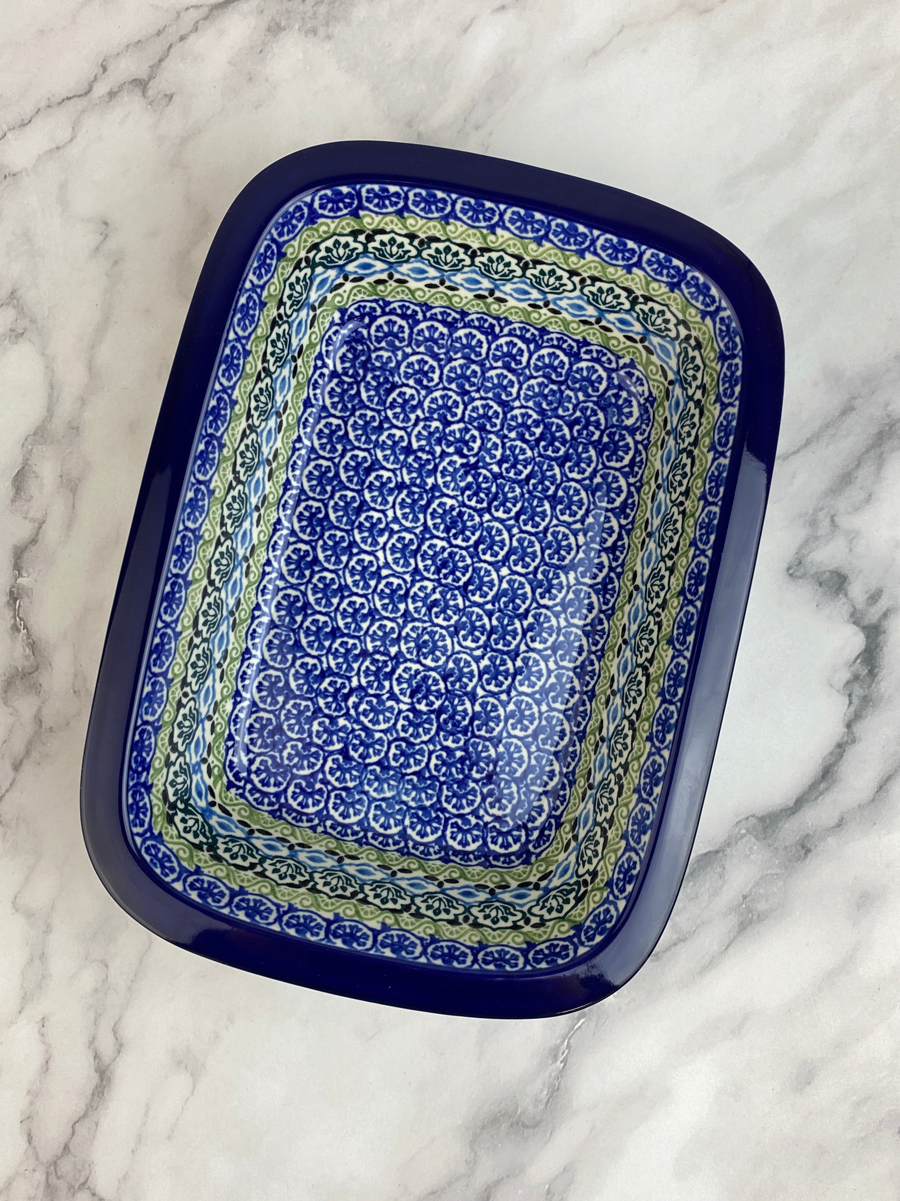 Loaf Baker - Shape 162 - Pattern 1858 – Polish Pottery Westlake