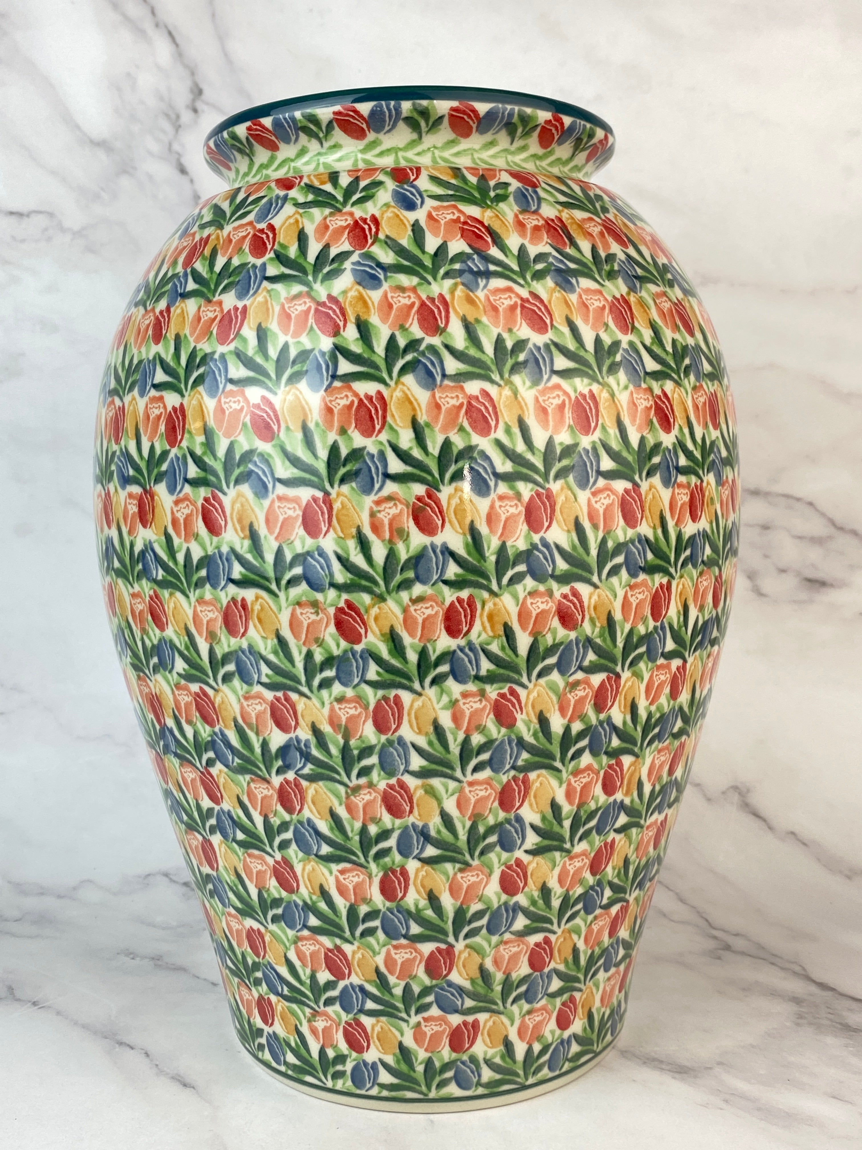 XL Unikat Vase - Shape 12 - Pattern U4226 – Polish Pottery Westlake
