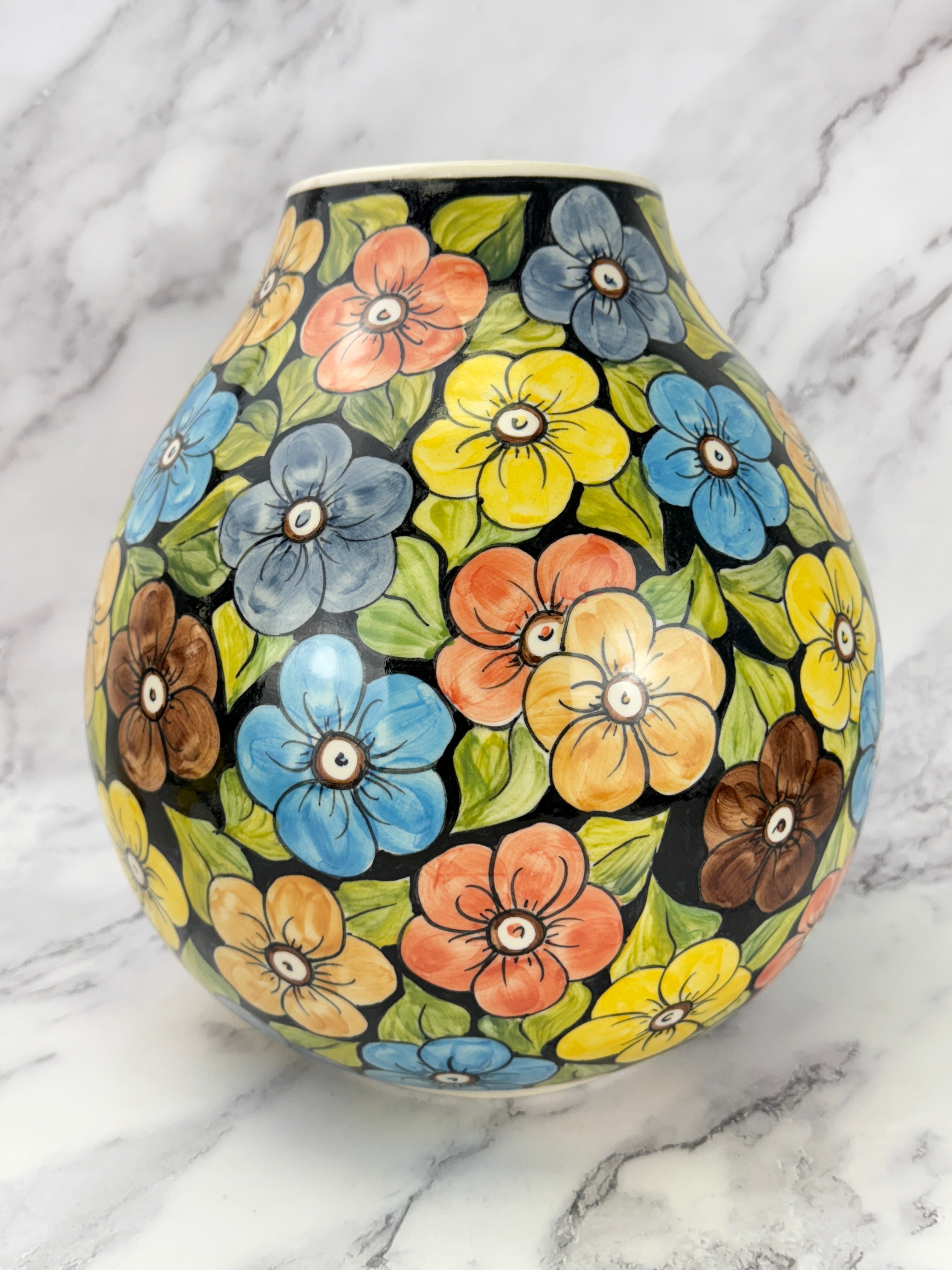 XL Unikat Vase - Shape E82 - Pattern U415 – Polish Pottery Westlake