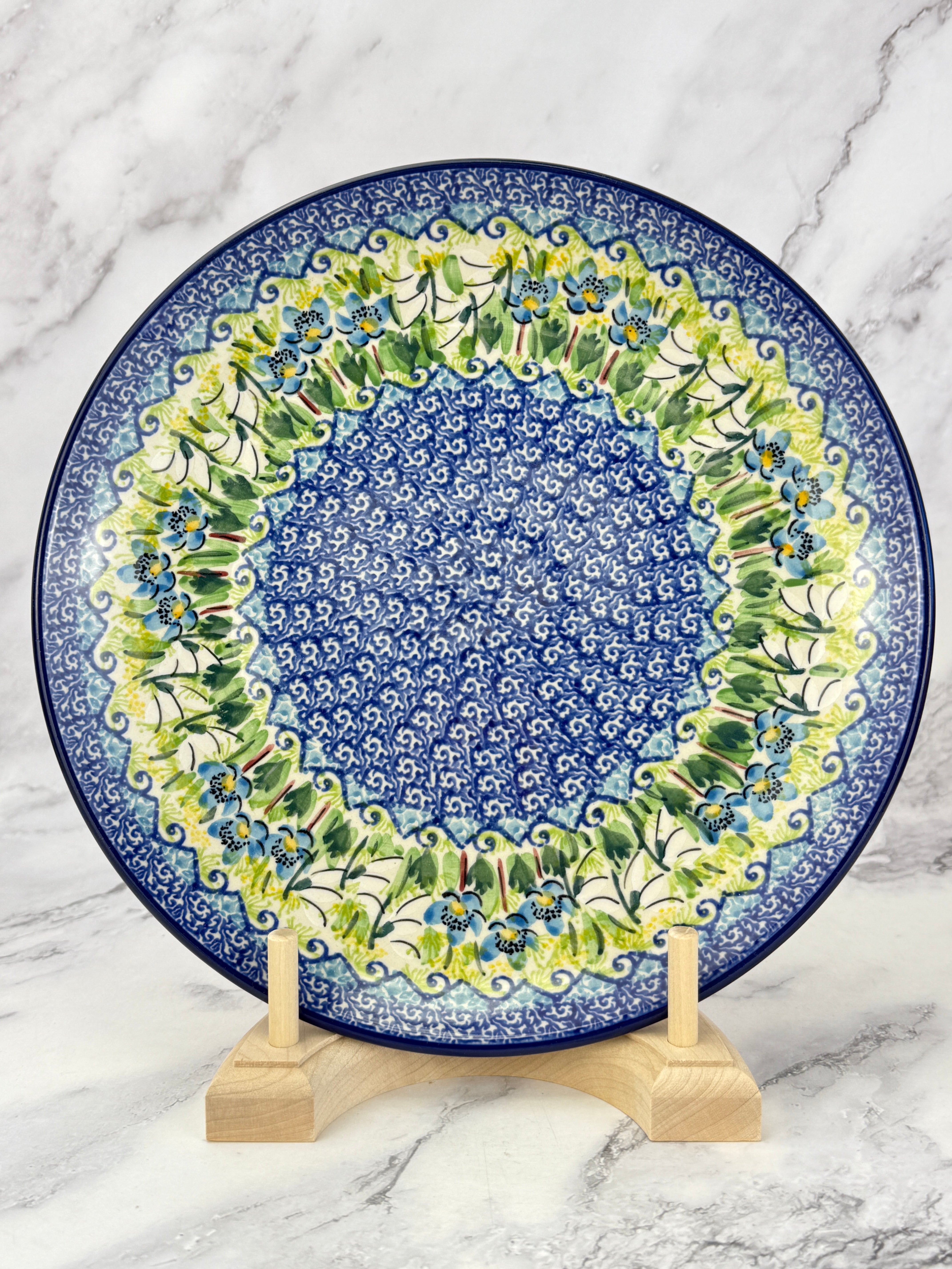 10" Unikat Dinner Plate - Shape 257 - Pattern U5071 – Polish Pottery ...