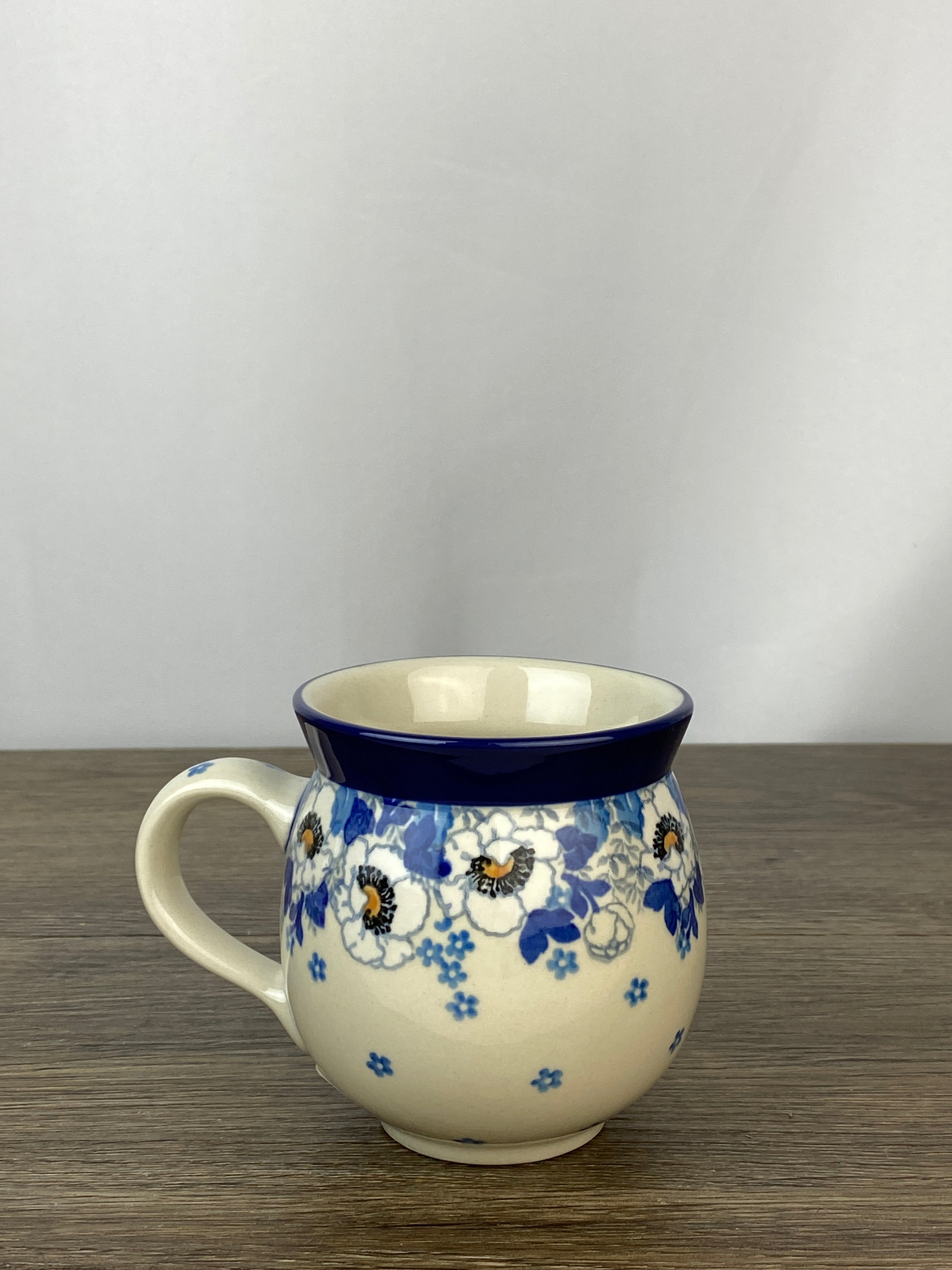 12oz Ladies' Bubble Mug - Shape 70 - Pattern 2222 – Polish Pottery Westlake