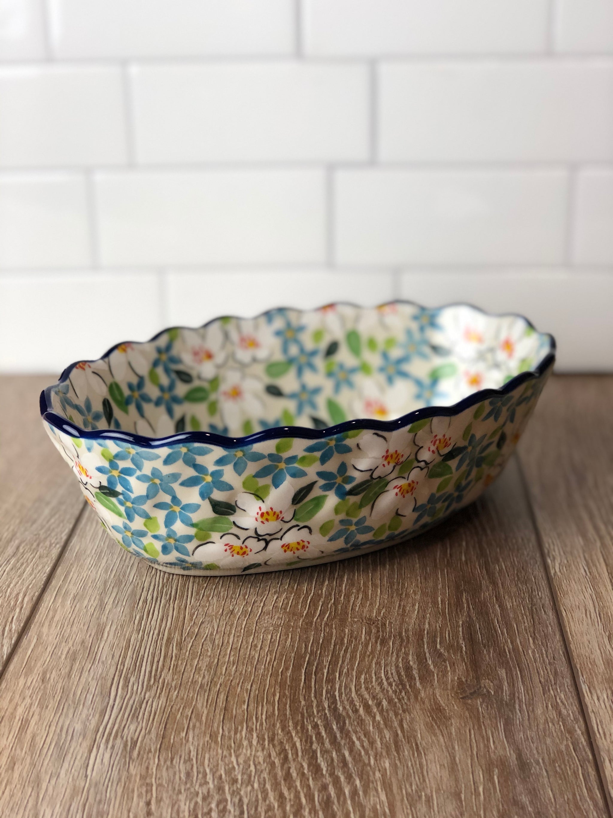 Unikat Lattice Bowl - Shape A89 - Pattern U4902 – Polish Pottery Westlake