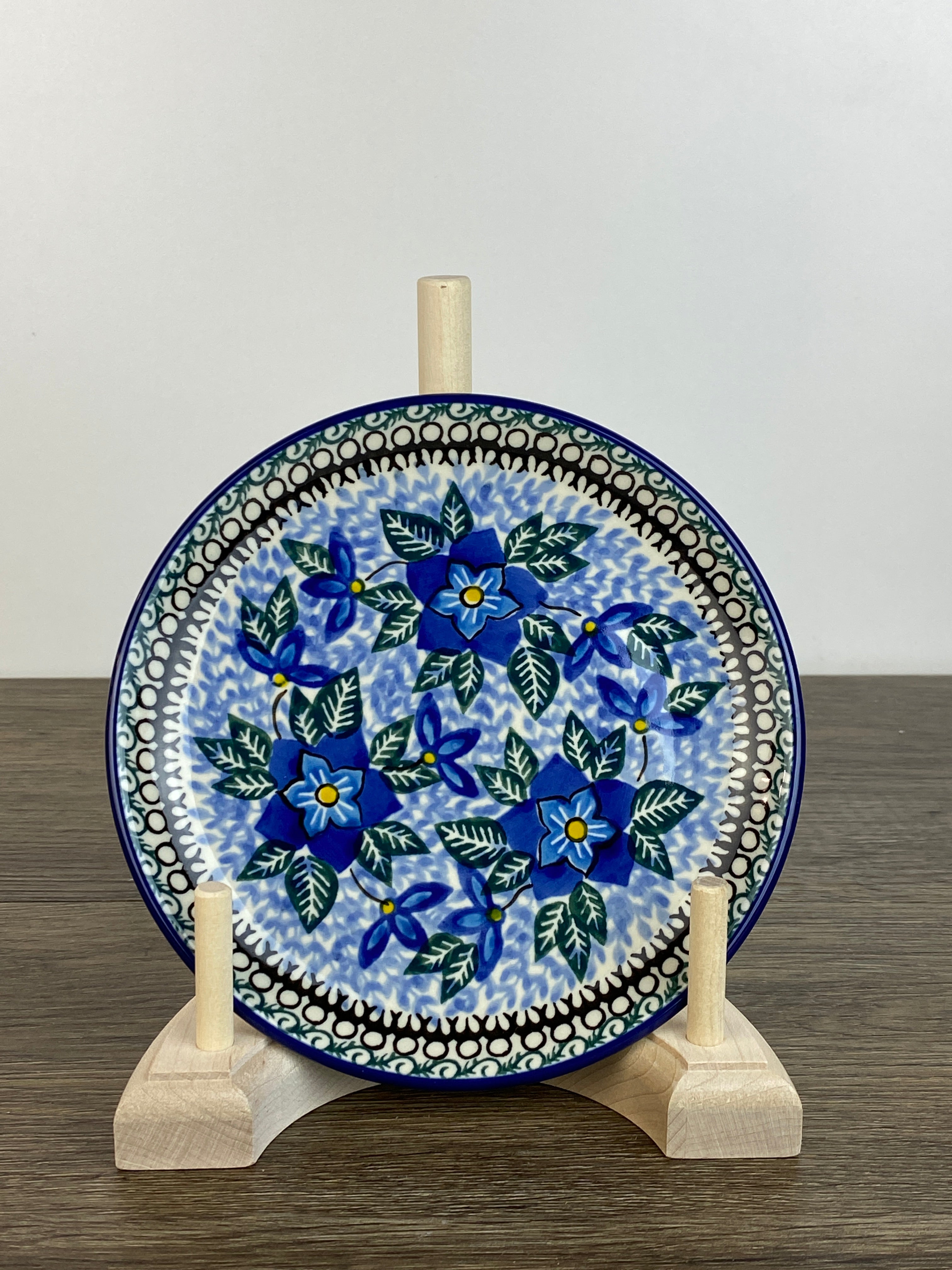 6" Unikat Toast Plate - Shape 261 - Pattern U1864 – Polish Pottery Westlake