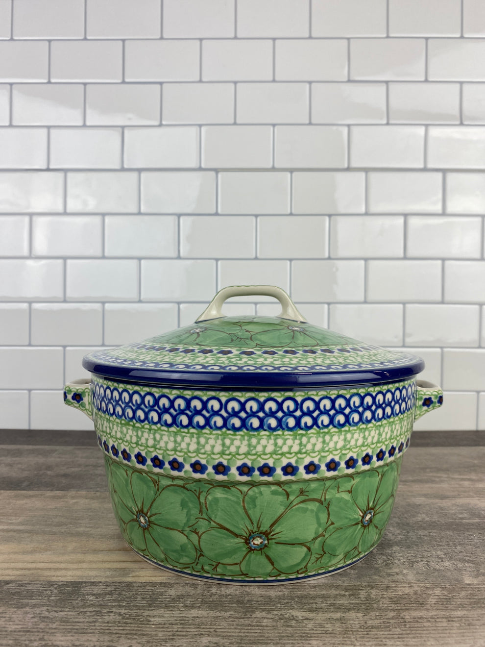 Unikat Covered Casserole - Shape 278 - Pattern U408D – Polish Pottery ...