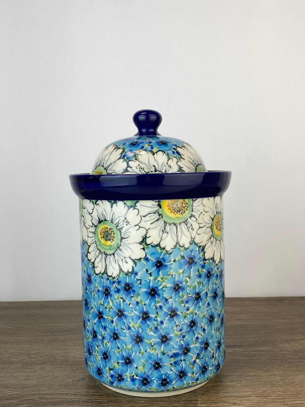 Large Unikat Canister - Shape 494 - Pattern U4736 – Polish Pottery Westlake