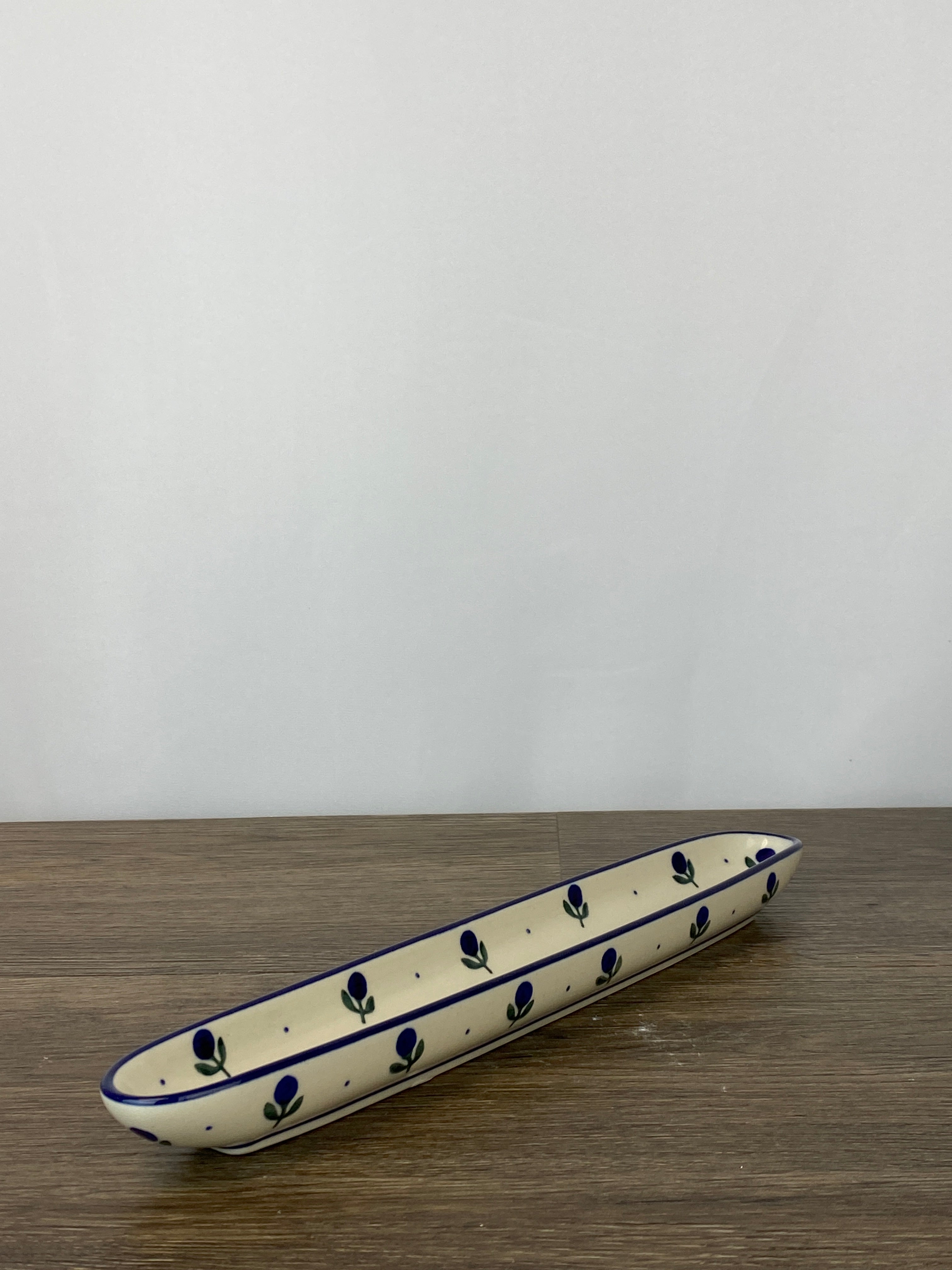 Large Olive Boat - Shape 924 - Pattern 135 – Polish Pottery Westlake